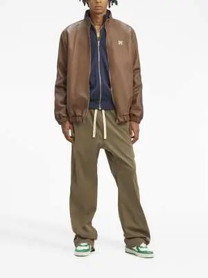 Palm Angels Straight-leg Drawstring Trousers