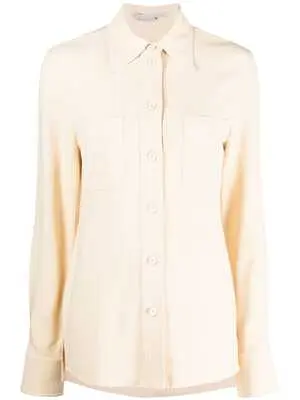 Stella McCartney Pointed-collar Button-up Shirt