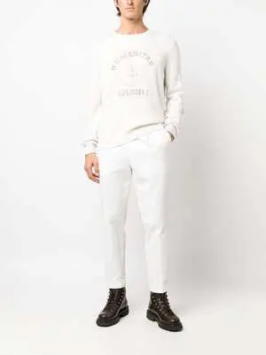 Brunello Cucinelli Logo-embroidered Cashmere Jumper