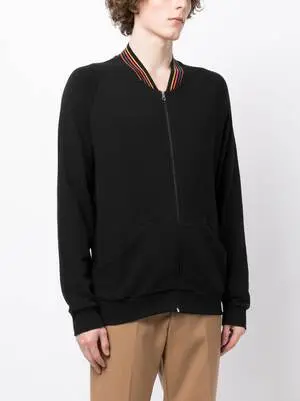 Paul Smith Striped-collar Jacket
