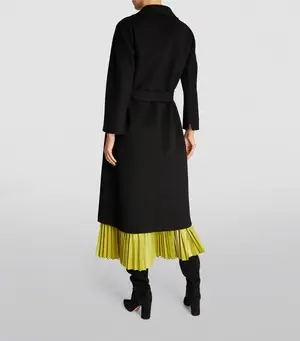 Max Mara Wool Trench Coat - Black