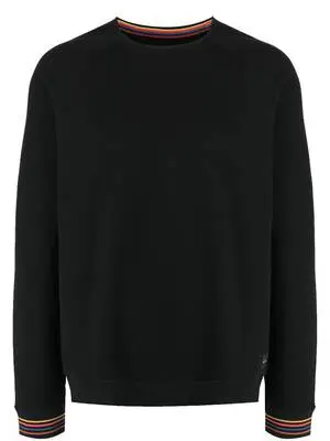 Paul Smith Contrasting Trim Sweatshirt - Black