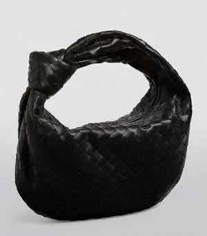 Bottega Veneta Teen Leather Jodie Bag - Grey