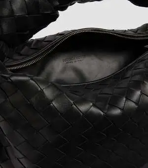 Bottega Veneta Teen Leather Jodie Bag - Grey