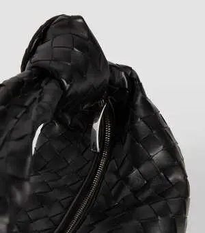 Bottega Veneta Teen Leather Jodie Bag - Grey