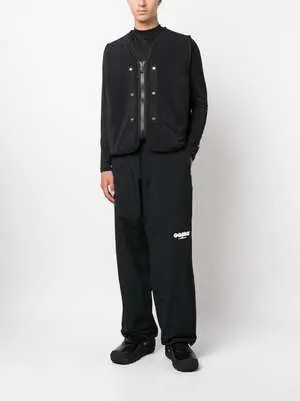 OAMC Logo-patch Track Pants - Black
