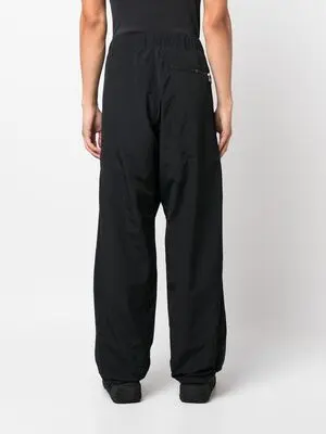 OAMC Logo-patch Track Pants - Black