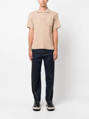 LANVIN Mid-rise Straight-leg Jeans