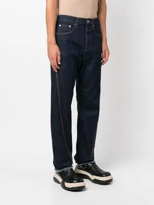 LANVIN Mid-rise Straight-leg Jeans