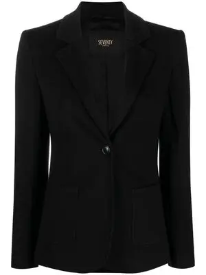 Seventy Single-breasted Blazer - Black