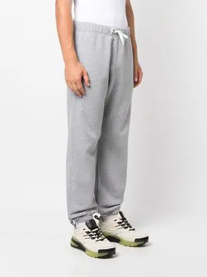 AUTRY Logo-print Cotton Track Pants - Grey
