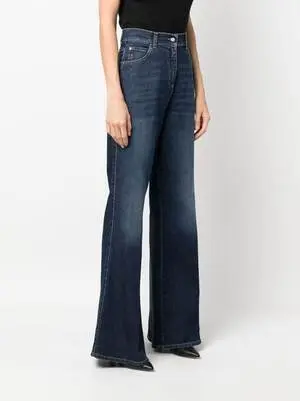 Fabiana Filippi High-rise Flared Jeans - Blue