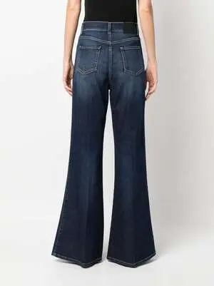 Fabiana Filippi High-rise Flared Jeans - Blue