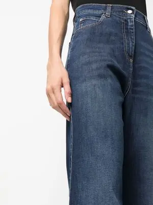 Fabiana Filippi High-rise Flared Jeans - Blue