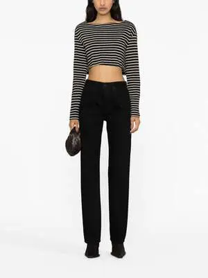 NILI LOTAN Smith Mid-rise Straight Jeans