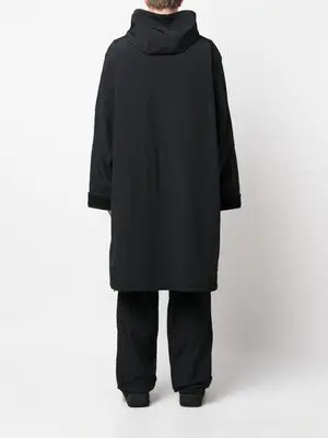 OAMC Zip-up Hooded Parka - Black
