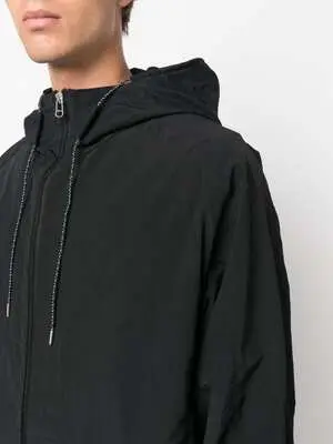 OAMC Zip-up Hooded Parka - Black