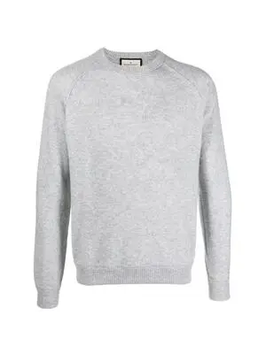 Bruno Manetti Crew Neck Cashmere Sweatshirt