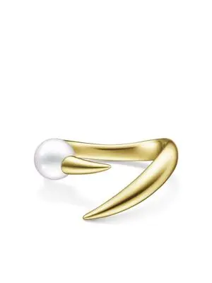 TASAKI Collection Line Danger Horn Plus Ring - Gold