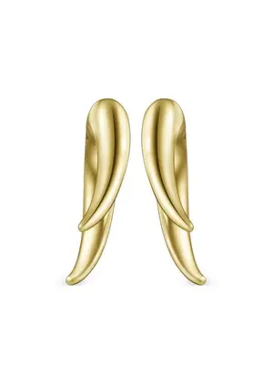 TASAKI Danger Horn Earrings - Gold