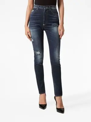 Philipp Plein Distressed Skinny Jeans