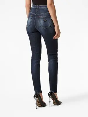 Philipp Plein Distressed Skinny Jeans