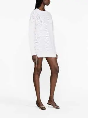 Giuseppe Di Morabito Knitted Mini Dress - Neutrals