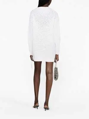 Giuseppe Di Morabito Knitted Mini Dress - Neutrals