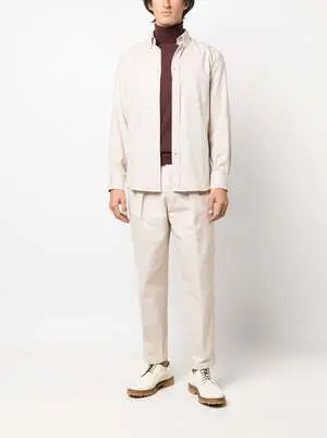 Brunello Cucinelli Long-sleeve Cotton Shirt