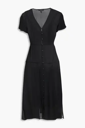 Rag & Bone Button Detailed Day Dresses