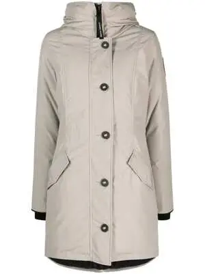 Canada Goose Rossclair Hooded Coat - Neutrals