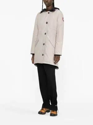Canada Goose Rossclair Hooded Coat - Neutrals