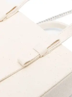 Kara Mini Leather Tote Bag