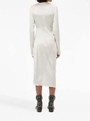 JW Anderson Asymmetric Draped Midi Dress