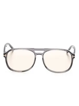 TOM FORD Pilot Frame Sunglasses - Grey