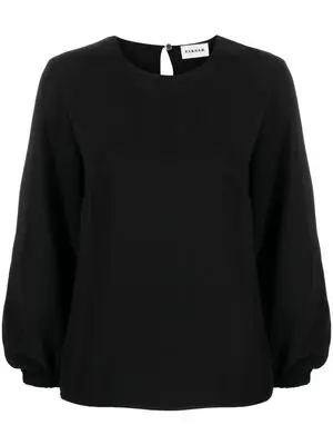P.a.r.o.s.h Long-sleeve Top - Black