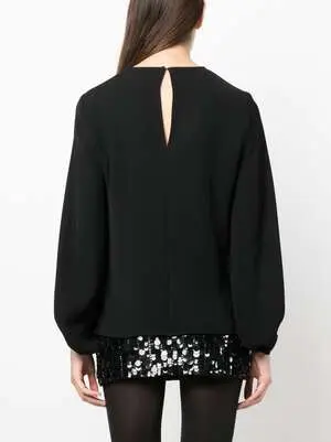 P.a.r.o.s.h Long-sleeve Top - Black