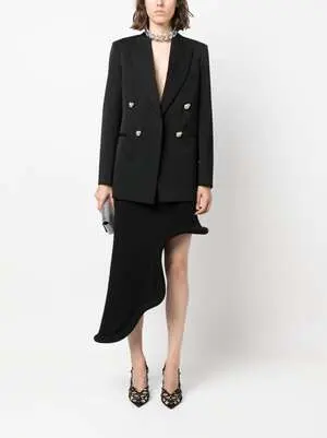 LANVIN Open-front Blazer With Jewel Buttons