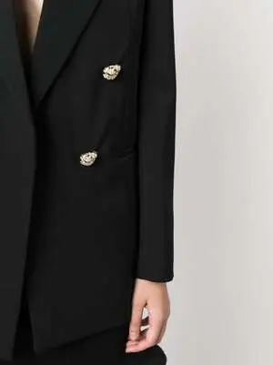 LANVIN Open-front Blazer With Jewel Buttons