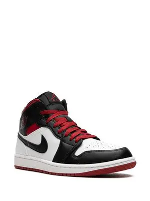 JORDAN Air 1 Mid Gym Sneakers - White