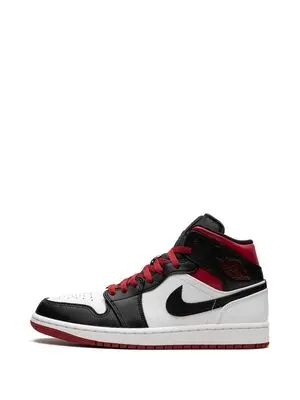 JORDAN Air 1 Mid Gym Sneakers - White