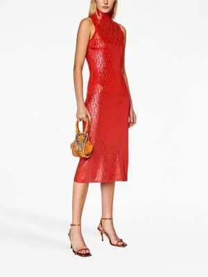 DIESEL® M-ikaria Monogram-print Midi Skirt