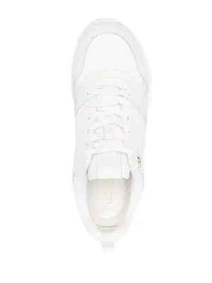 Michael Kors Logo-plaque Lace-up Sneakers