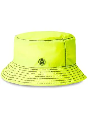 MAISON MICHEL Jason Bucket Hat - Green