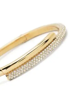 SWAROVSKI Dextera Crystal Bangle - Gold