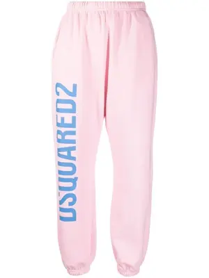 Dsquared2 Logo-print Track Pants - Pink