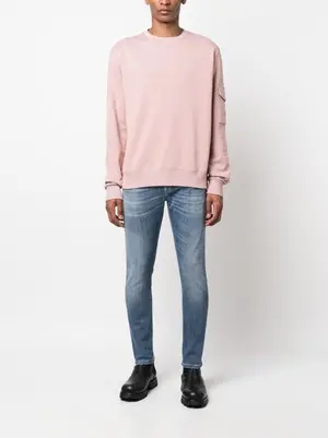 Herno Crew-neck Cotton Sweatshirt