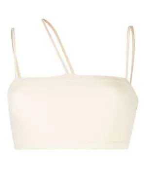 BASERANGE Multi-strap Seamless Bralette - Neutrals