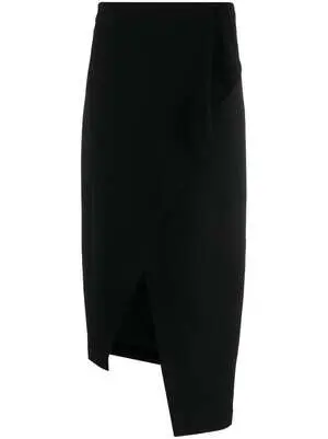 IRO PARIS Asymmetrical Hem Pencil Skirt