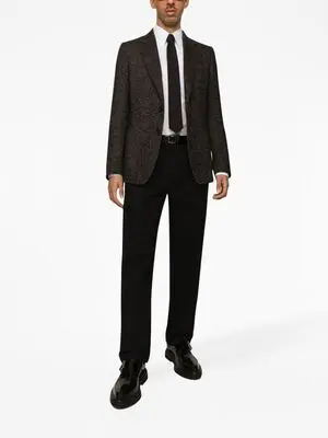 Dolce & Gabbana Single-breasted Bouclé Blazer
